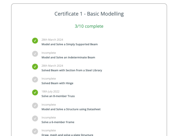 Student Certification for SkyCiv | SkyCiv Engineering