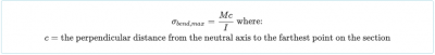 Bending Stress Formula & Calculation | SkyCiv