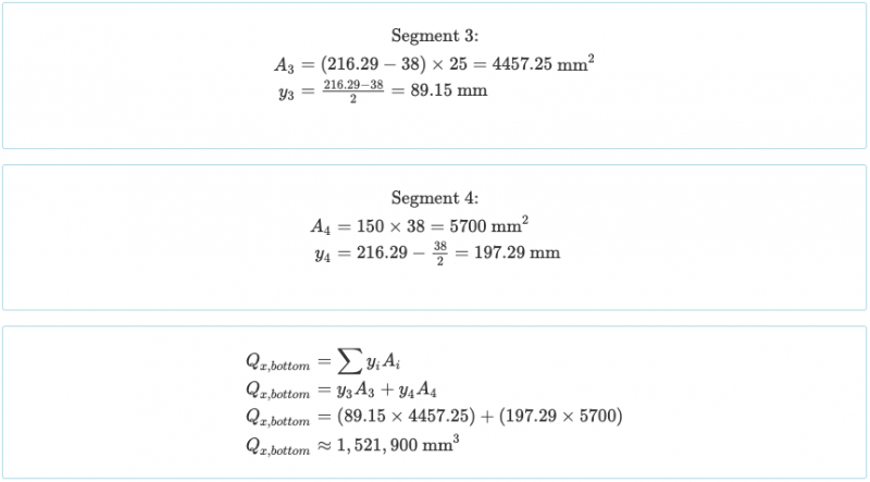 Calculating the Statical/First Moment of Area | SkyCiv