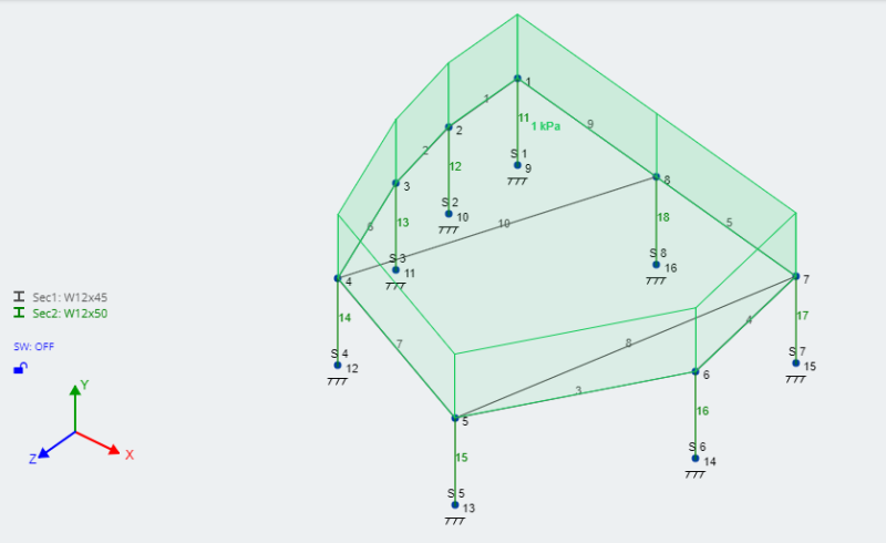 Area & Wind Loads | SkyCiv Engineering