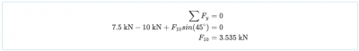 Solving Truss by Method of Sections | SkyCiv Engineering