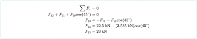Solving Truss by Method of Sections | SkyCiv Engineering