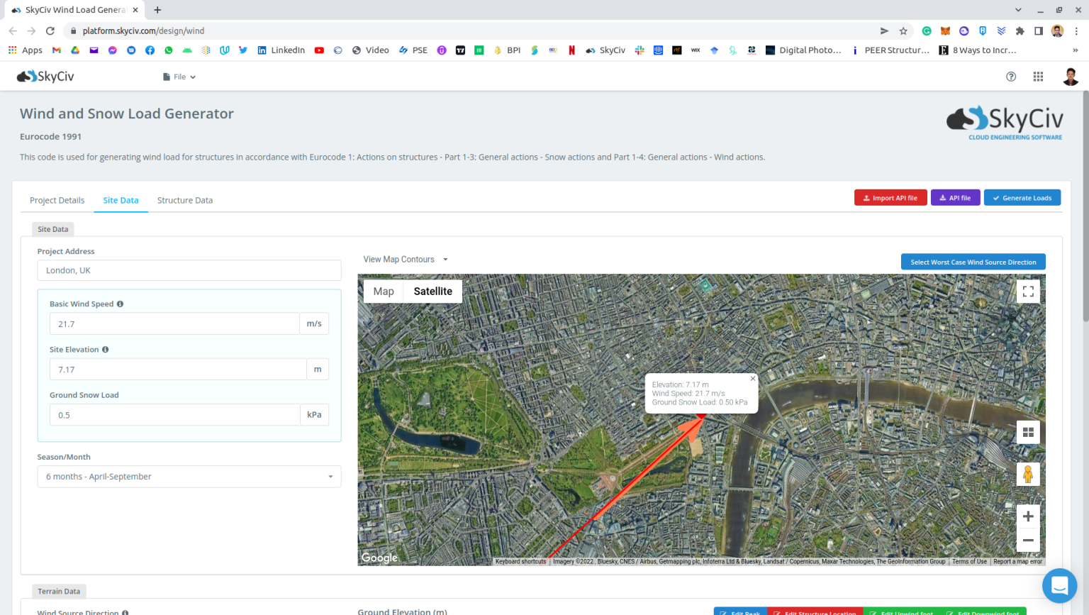 EN 1991 Wind Load Calculations | SkyCiv Cloud Structural Analysis Software