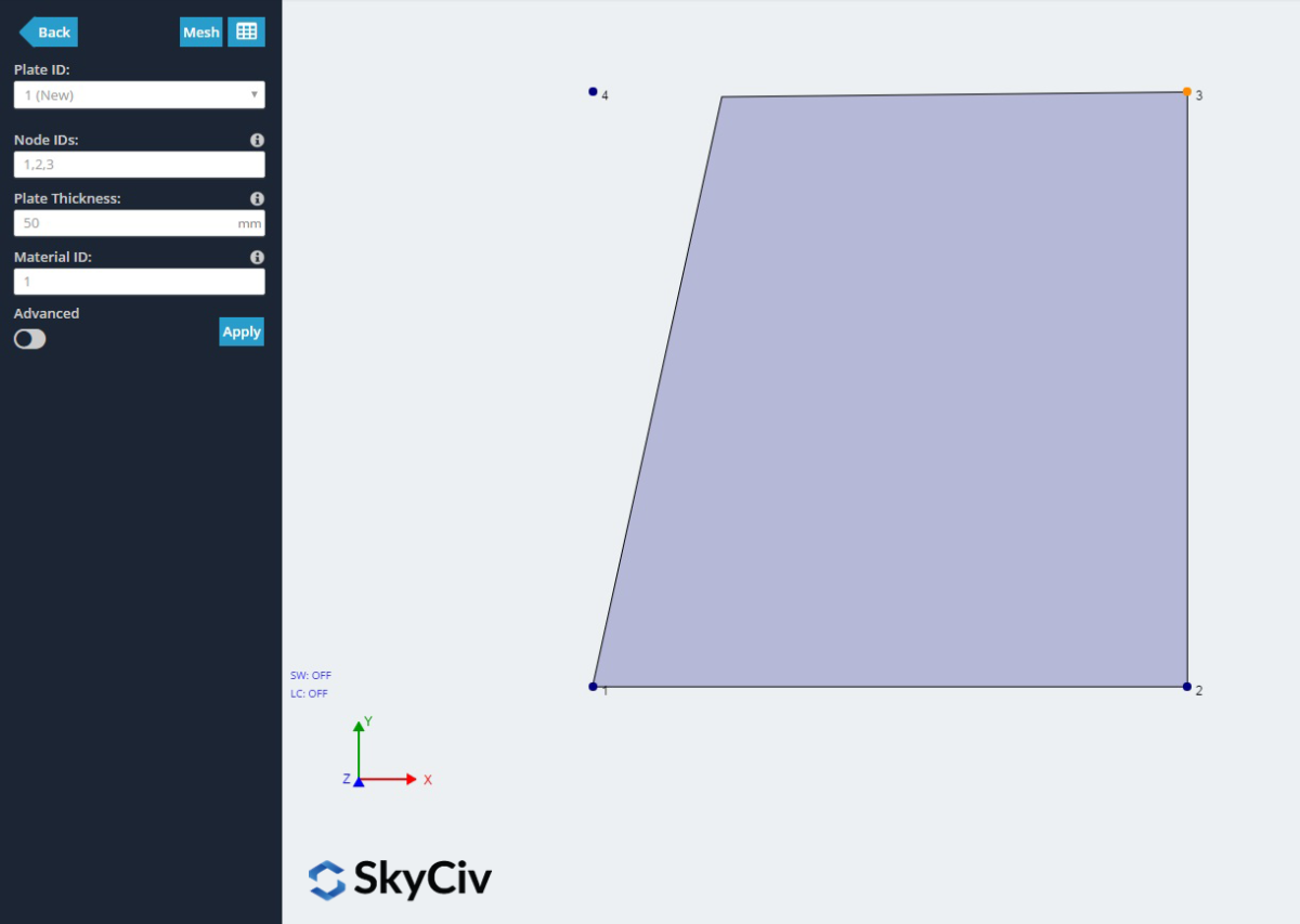 Plates | SkyCiv Engineering