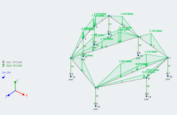 Area & Wind Loads | SkyCiv Engineering