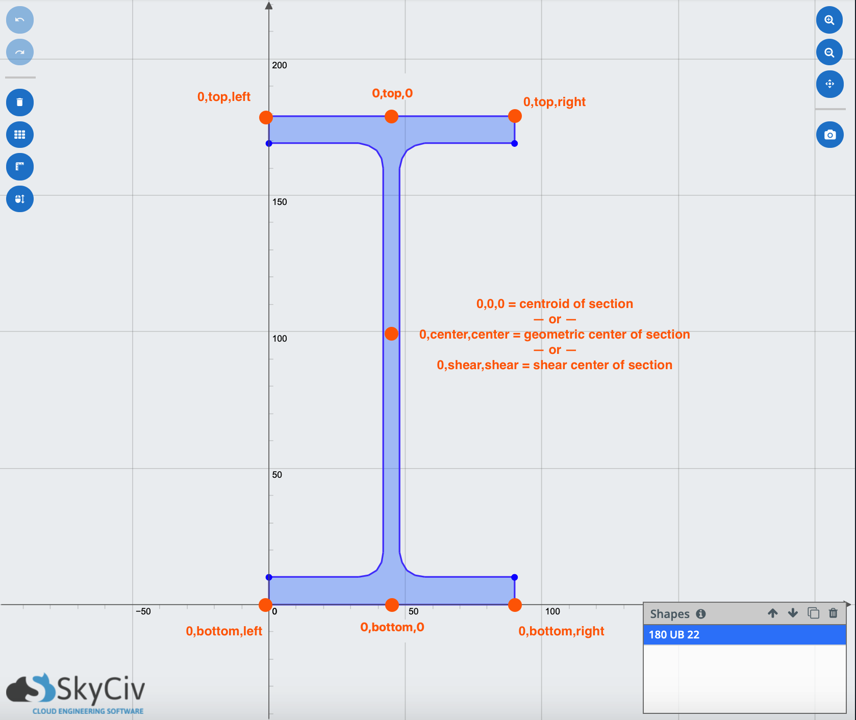 Offsetting Members and Insertion Points | SkyCiv Engineering