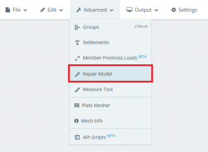 Repair Model | SkyCiv Engineering