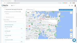 Wind Speed Map by Zip Code | SkyCiv Engineering