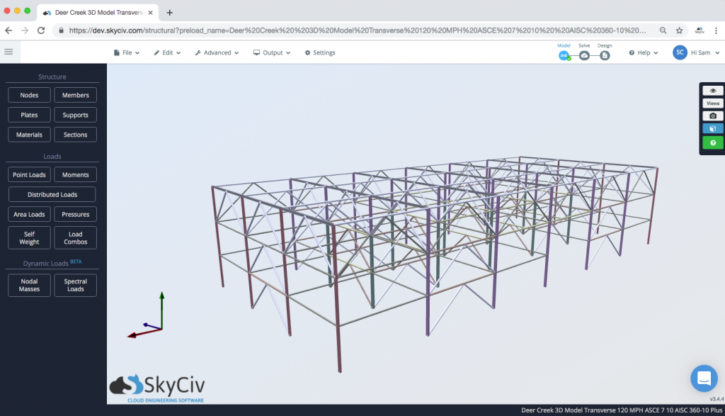s3d-kipcon-feature-pproject | SkyCiv Cloud Structural Analysis Software