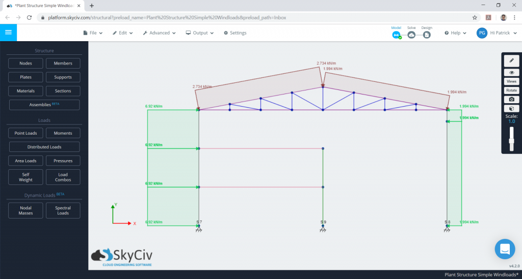 EN 1991-1-4 Wind Load Calculation Example | SkyCiv