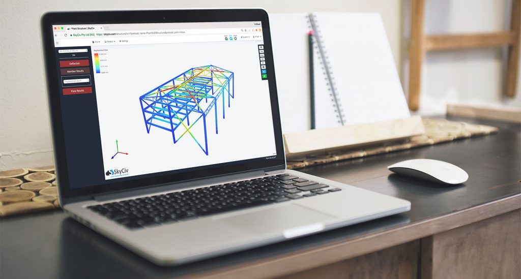 SkyCiv-structural-analysis-software-mockup | Ingeniería SkyCiv