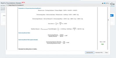 Free Concrete Footing Calculator | SkyCiv