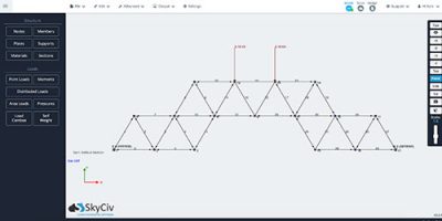 Free Online Roof Truss Calculator | SkyCiv Engineering