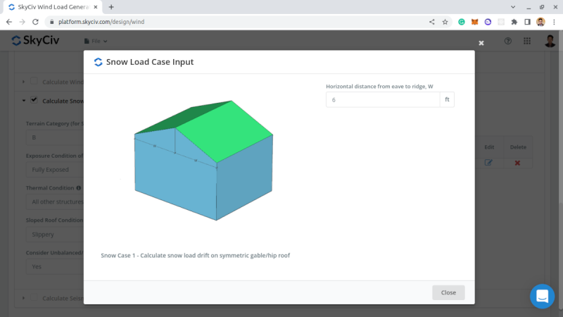ASCE 7 Snow Load Calculation | SkyCiv Engineering