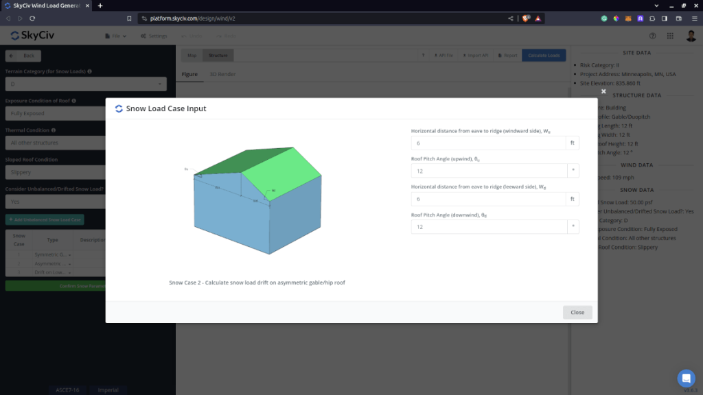 ASCE 7 Snow Load Calculation | SkyCiv Engineering