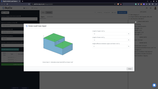 ASCE 7 Snow Load Calculation | SkyCiv Engineering