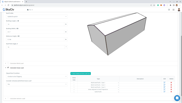 NBCC 2015 Snow Load Calculation | SkyCiv Engineering