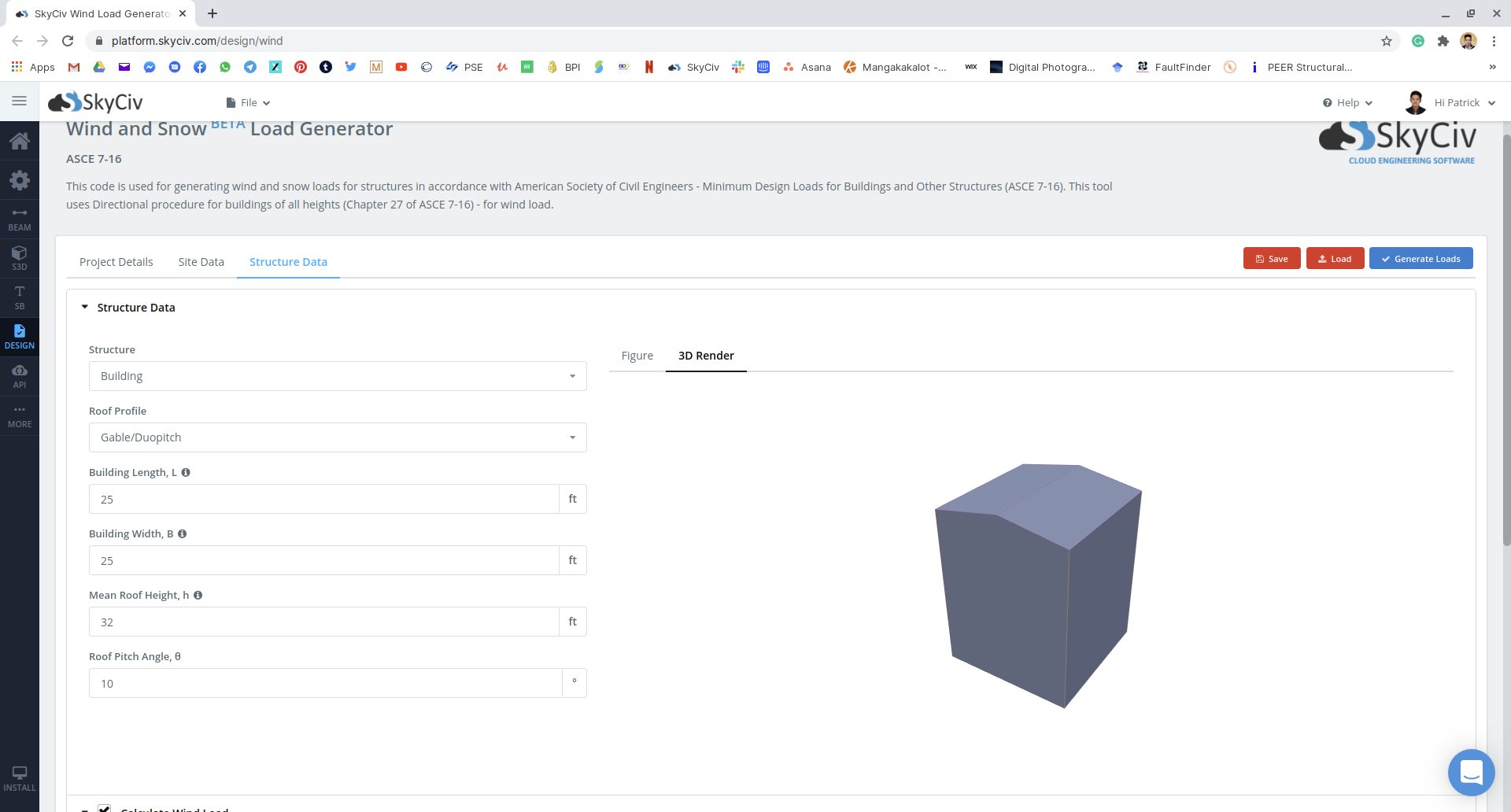 ASCE 7 Wind Load Calculations | SkyCiv Cloud Structural Analysis Software