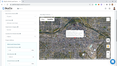 NBCC 2015 Wind Load Calculations | SkyCiv Engineering