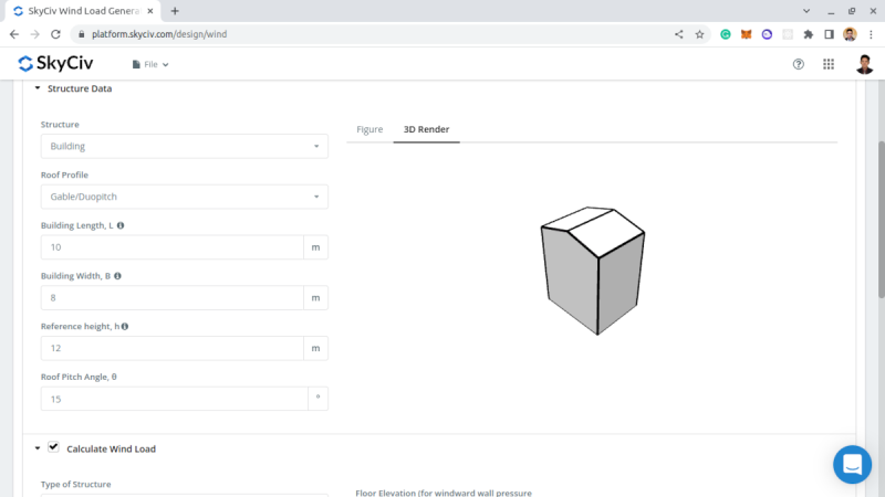 NBCC 2015 Wind Load Calculations | SkyCiv Engineering