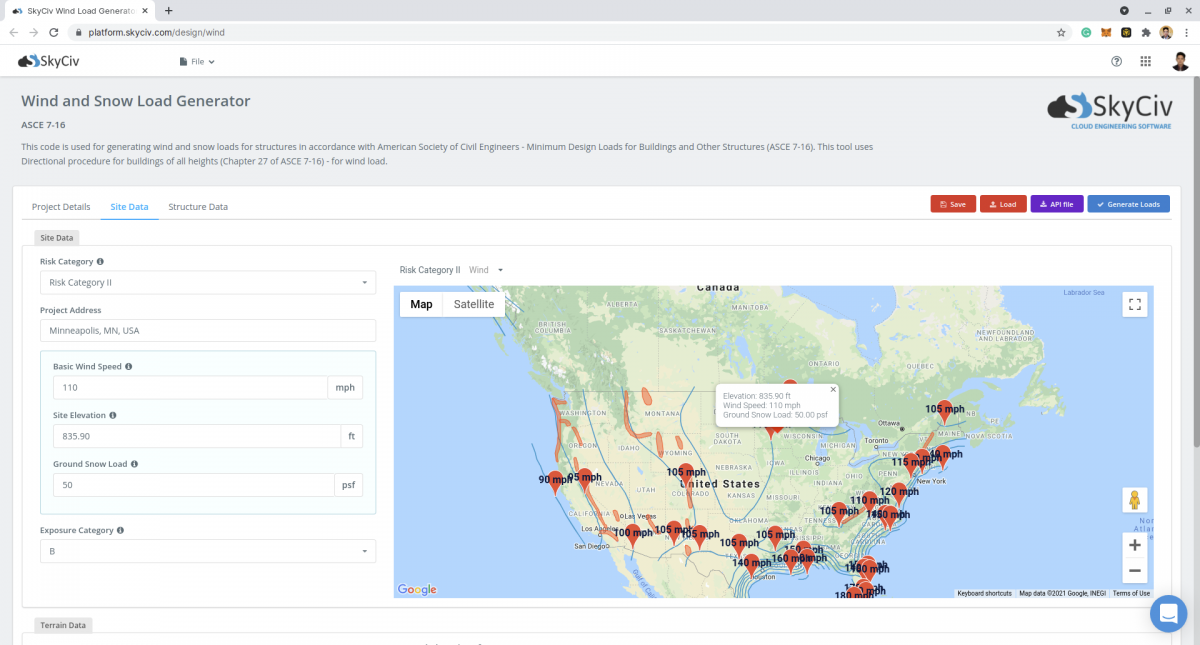 ASCE 7-16 Wind Load Calculations (Solar Panels) | SkyCiv Cloud ...