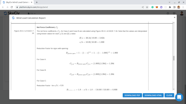 ASCE 7 Wind Load Calculations Freestanding Wall/Solid Signs