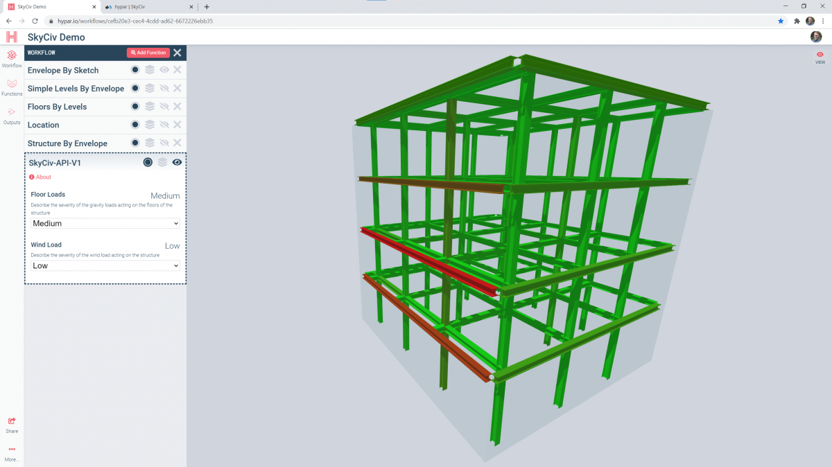Building My First API Solution – SkyCiv on Hypar for Conceptual Design ...
