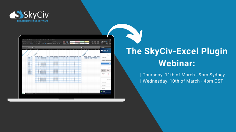 SkyCiv’s Excel Plugin Webinar | SkyCiv Engineering
