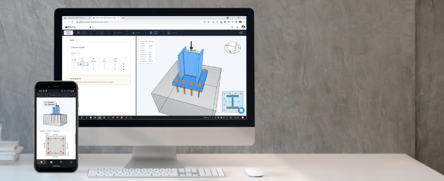 SkyCiv Release Base Plate Design Software | SkyCiv