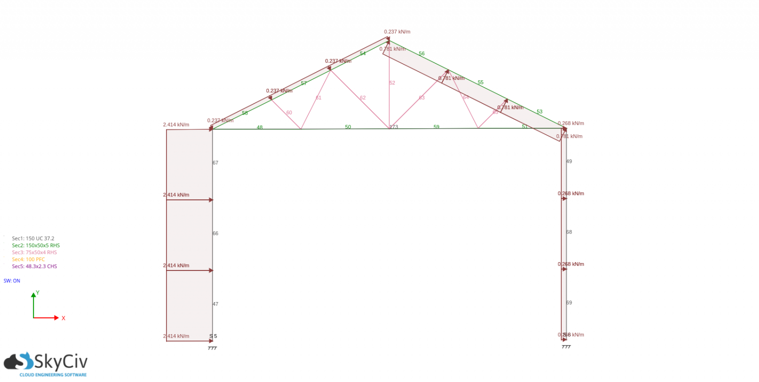 Is 875 3 Wind Load Calculation Example Skyciv Engineering