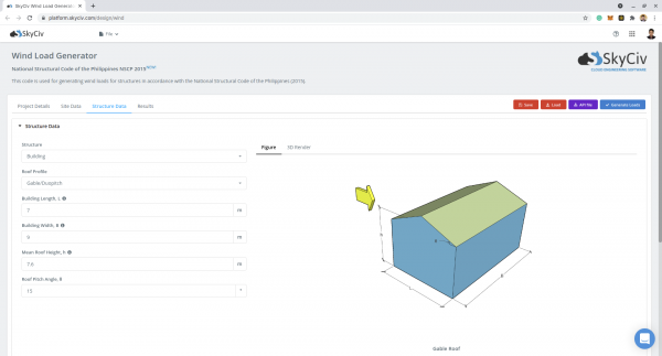 NSCP 2015 Wind Load Calculations | SkyCiv Engineering