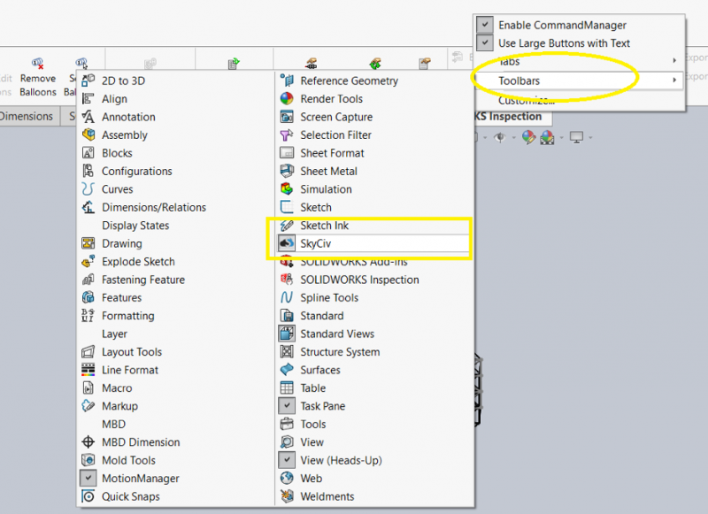 SolidWorks Plugin | SkyCiv Engineering