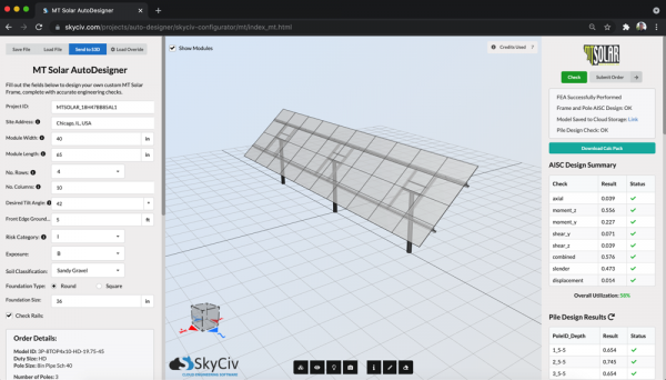 Structural Analysis Design API | SkyCiv Engineering