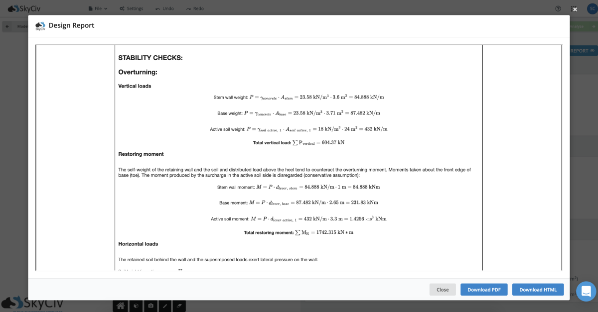 SkyCiv Releases Retaining Wall Design Software | SkyCiv Engineering