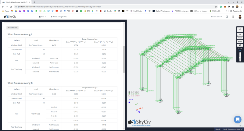Integrated Wind Load in SkyCiv S3D | SkyCiv Engineering