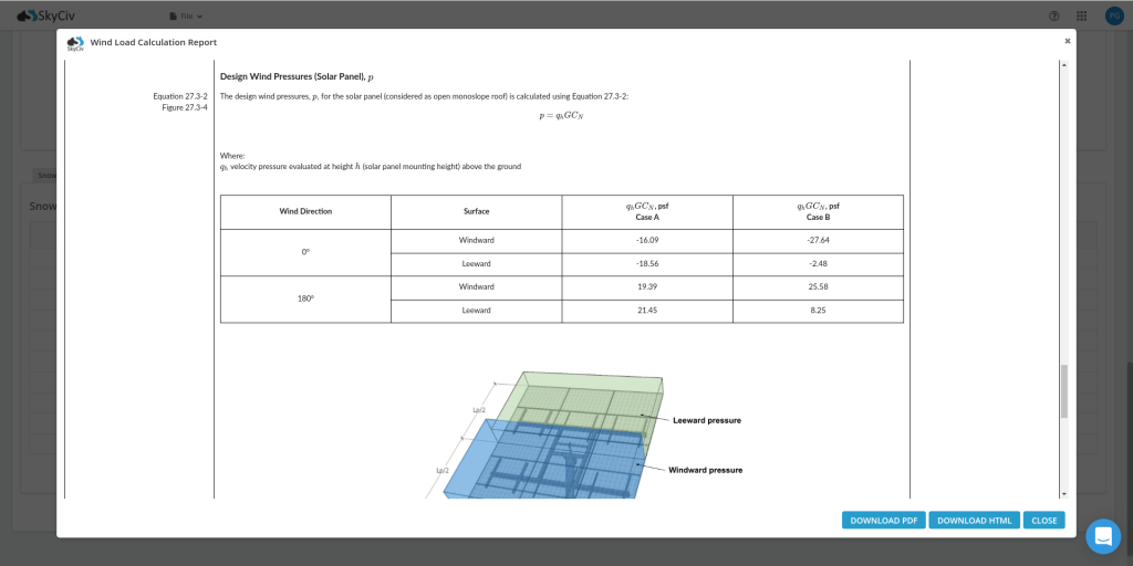 ASCE 7-16 Wind Load Calculations (Solar Panels) | SkyCiv Cloud ...