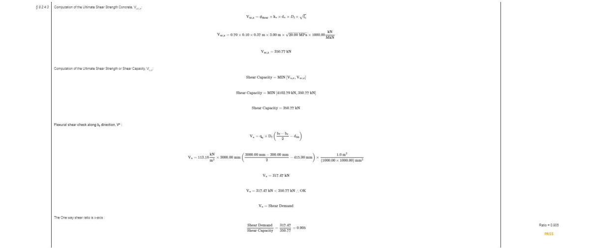 AS3600 Design | Link Superstructure reaction to the module