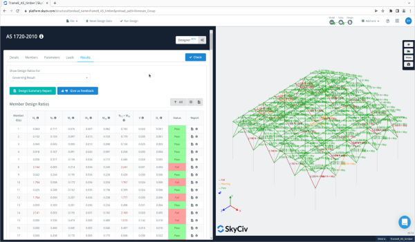 Timber & Steel Member Design Software| SkyCiv Engineering