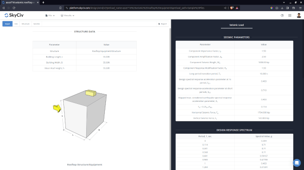 ASCE 7-16 Seismic Load Calculations | SkyCiv Engineering