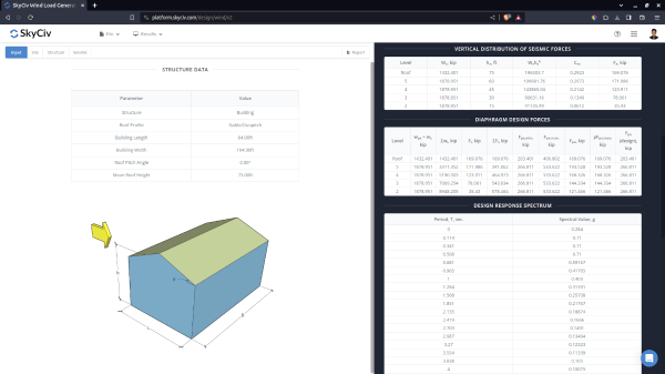 ASCE 7-16 Seismic Load Calculations | SkyCiv Engineering