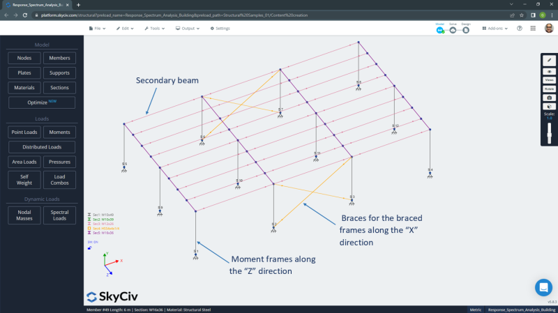 Response Spectrum Analysis: A Building Example | SkyCiv Engineering
