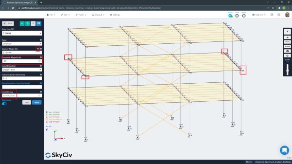 Response Spectrum Analysis: A Building Example | SkyCiv Engineering