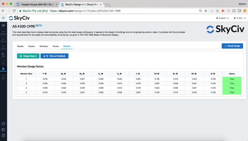 Eurocode 3 Design Software | SkyCiv Engineering