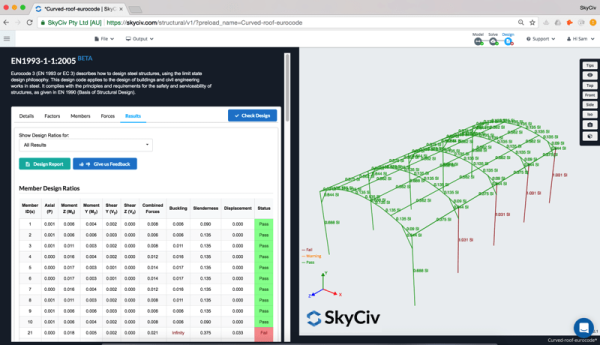 Eurocode 2 Concrete Design Software | SkyCiv Engineering