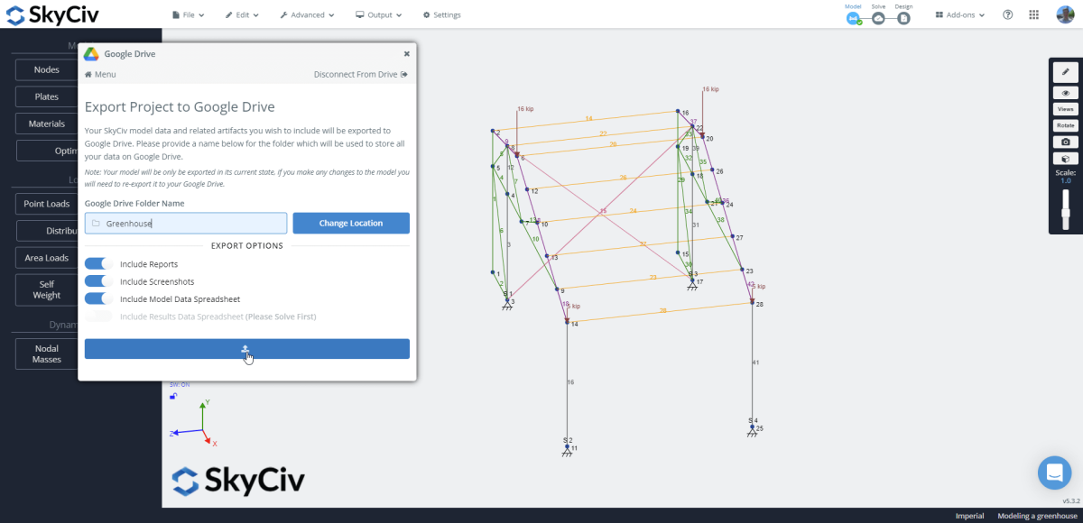 Google Drive Add-On | SkyCiv Engineering