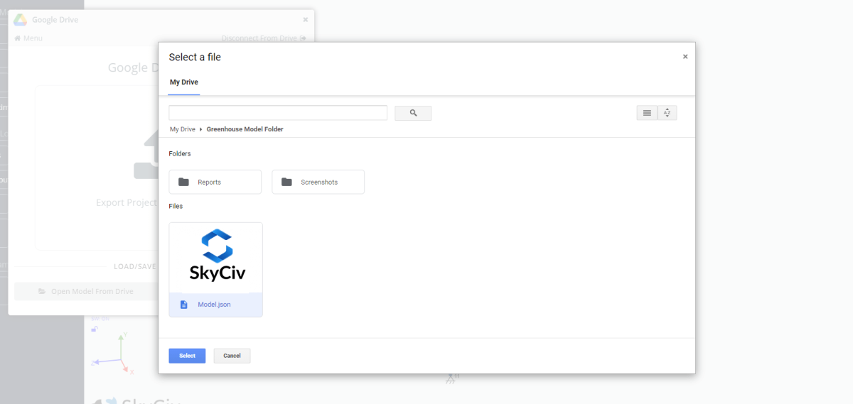Google Drive Add-On | SkyCiv Engineering