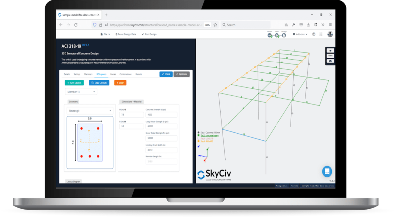 SkyCiv RC Design Software | SkyCiv Engineering