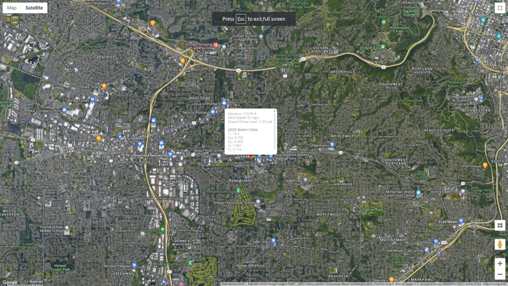 ASCE 7-16 Seismic Load Calculation Example Using Equivalent Lateral ...