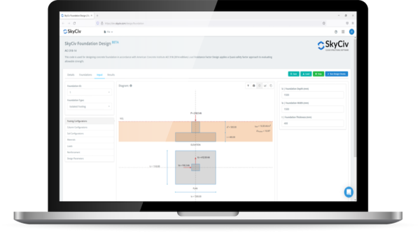 SkyCiv Foundation Design Software | SkyCiv Engineering