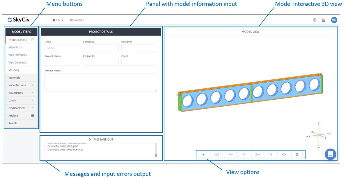 Introduction to Beam Shell FEA | SkyCiv Engineering